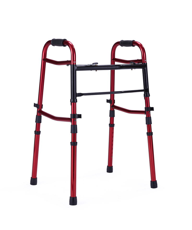 9119 Lever double folding walker Supplier
